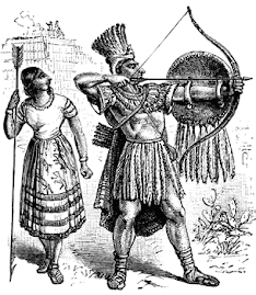 Aztec warriors: Aztec armor